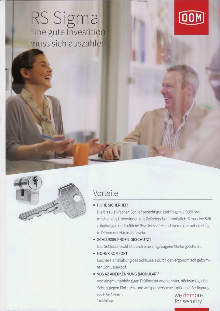 Mechanische Schließzylinder | Nowak Schliess- und Sicherheitstechnik